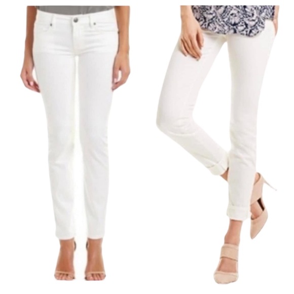 CAbi | Jeans | Cabi Slimmie Jeans 588 White Size 4 | Poshmark